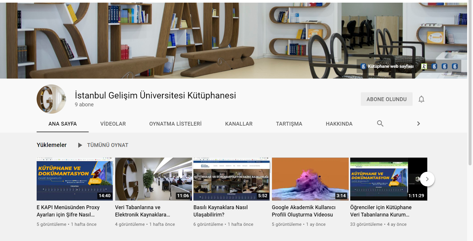 İstanbul Gelişim Üniversitesi - kddb - Duyurular - İGÜ Kütüphane ...